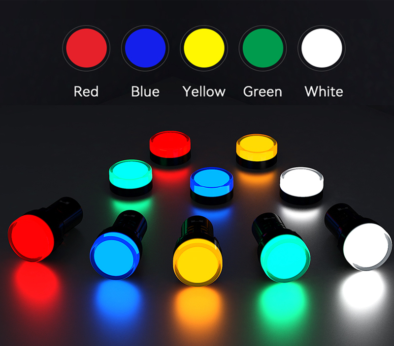 How to define the color of industrial signal indicators and push button ...