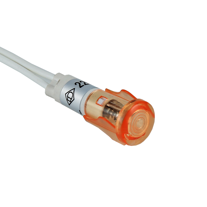 neon mini indicator lamp 220v industrial indicator light AD22E-009 ...