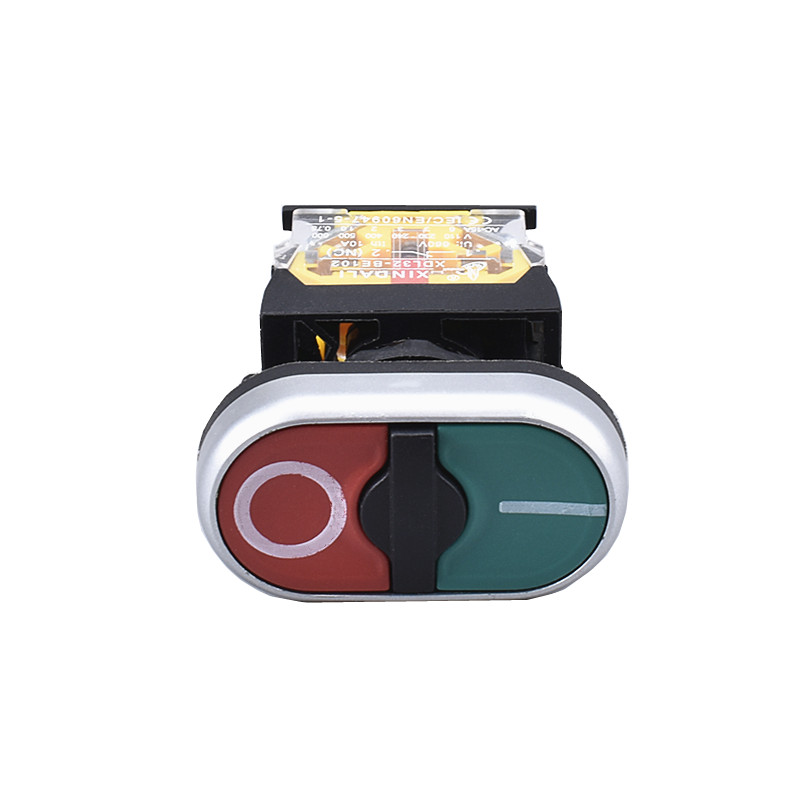 on off pc industrial 22mm double push button switch XDL32-CB8325 - Buy double push button switch ...